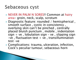 Overview lumps and bumps | PPTX