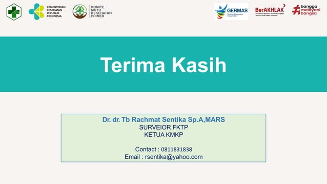 OVERVIEW MFK oleh kementrian kesehatan tentang bagaimana memahami MFK di FTKP | PDF