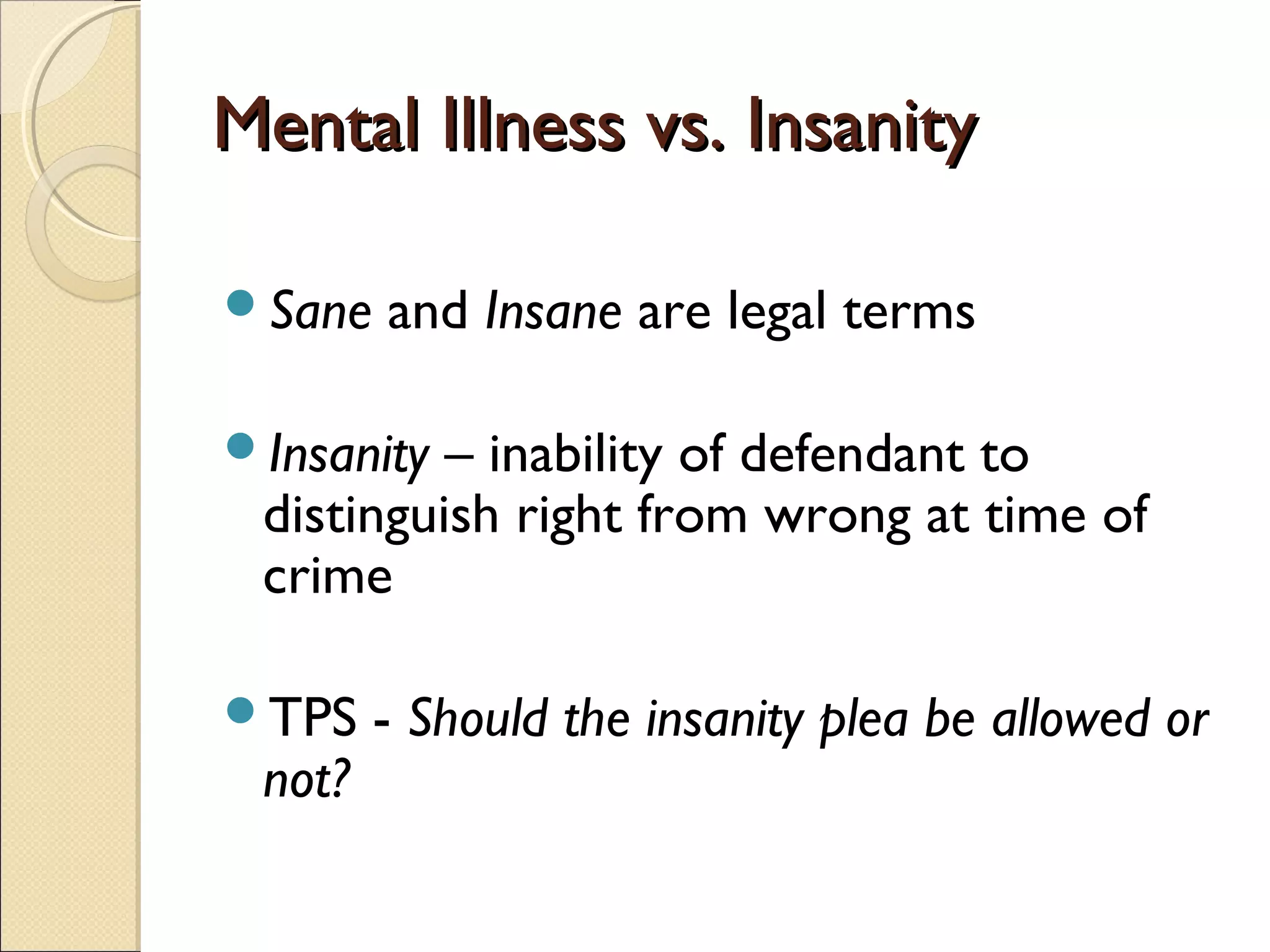 Overview of abnormal psych | PPT