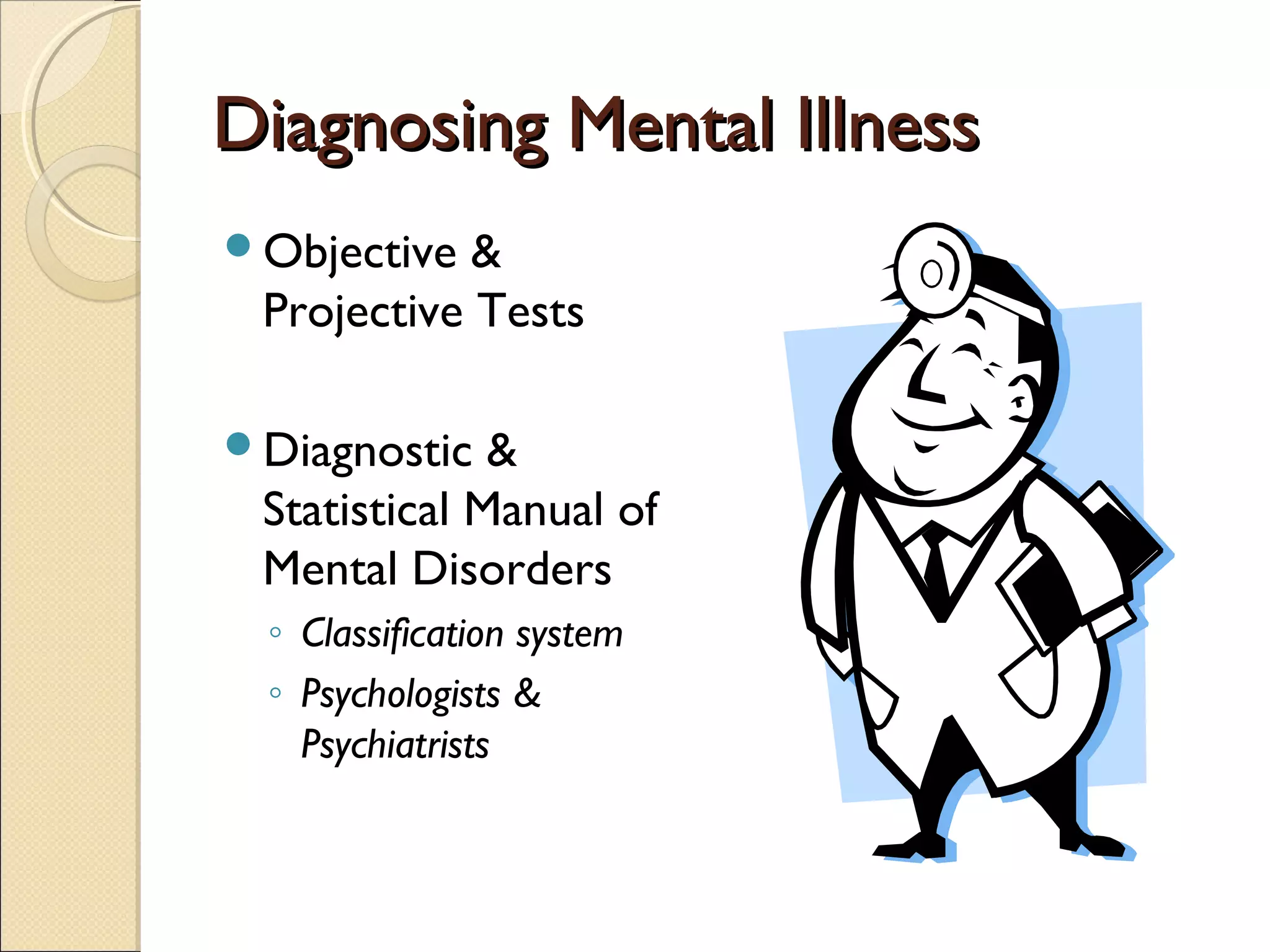 Overview of abnormal psych | PPT