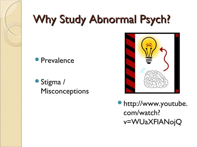 Overview of abnormal psych | PPT