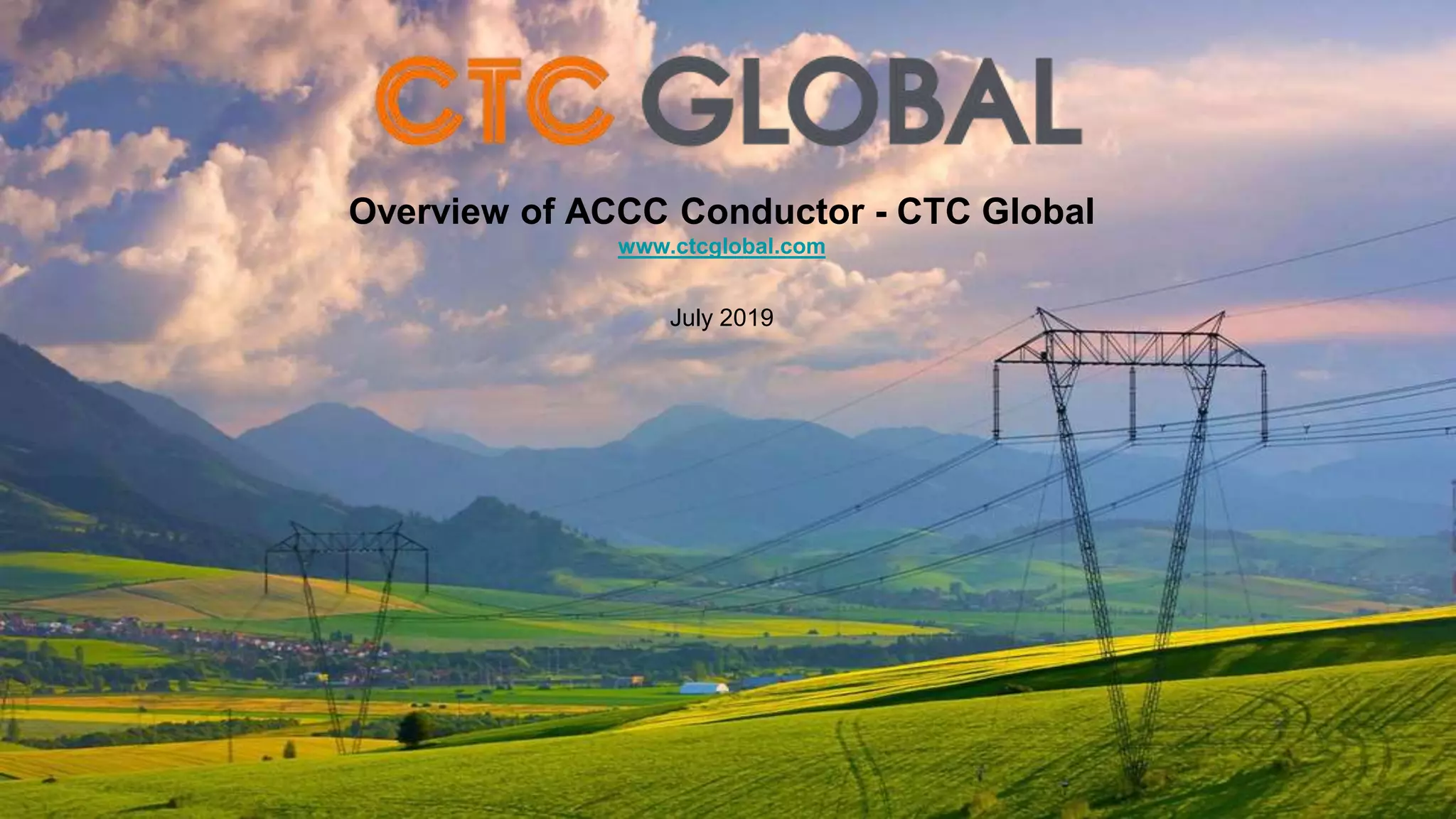 Overview of accc conductor by CTC Global | PPTX