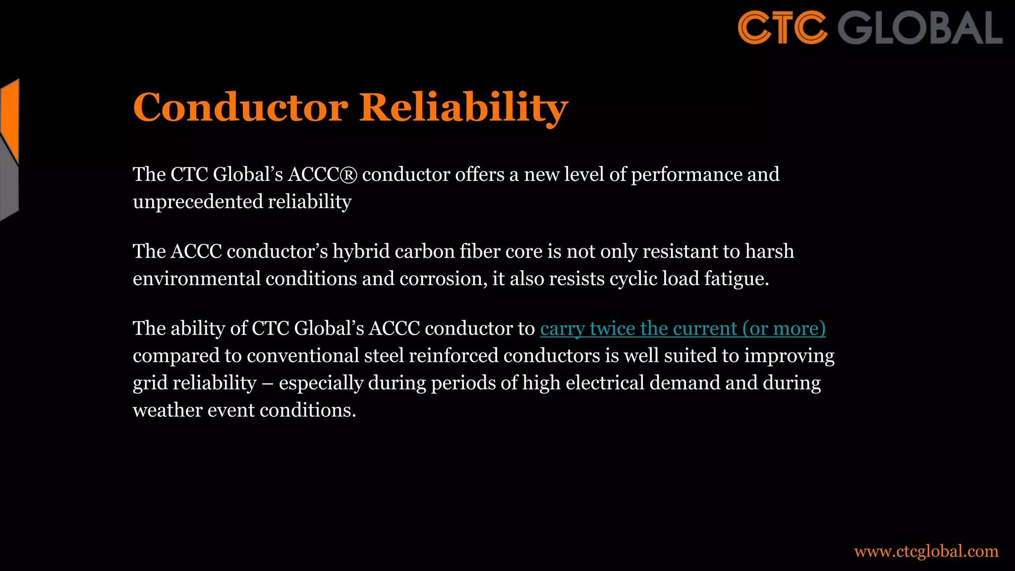 Overview of accc conductor by CTC Global | PPTX