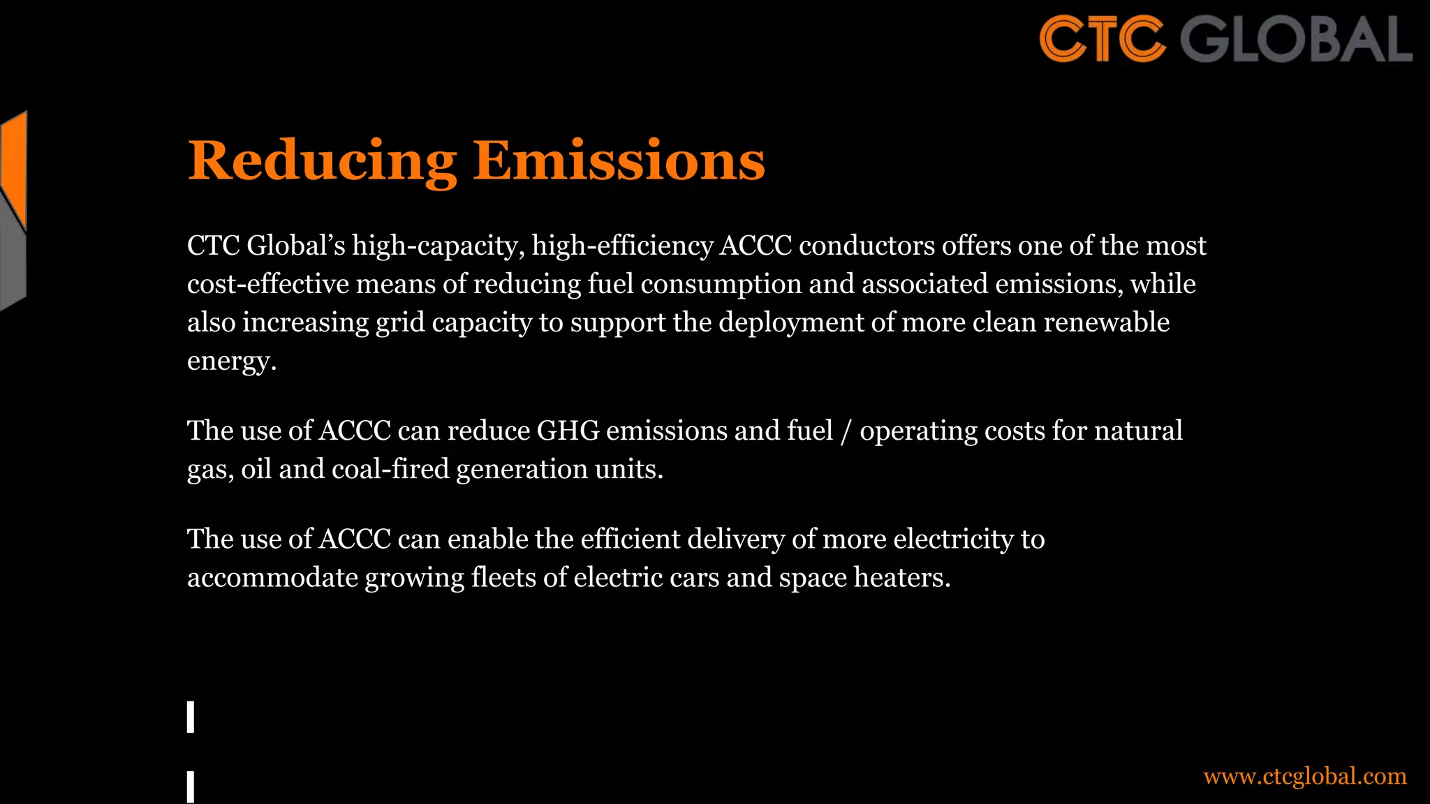 Overview of accc conductor by CTC Global | PPTX