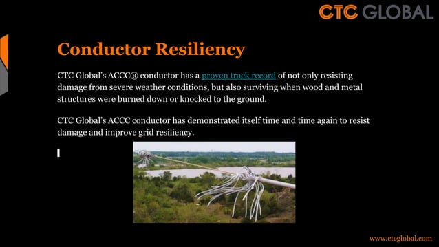 Overview of accc conductor by CTC Global | PPTX | Power and Energy ...