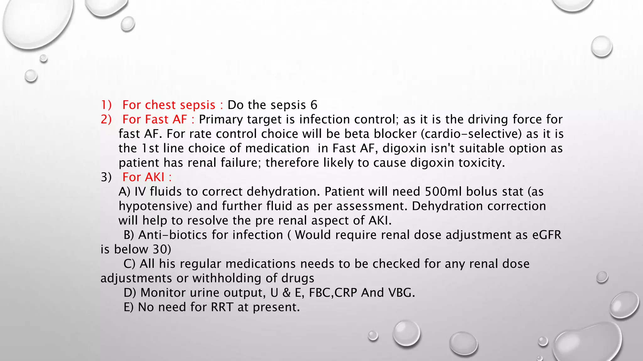 Overview of acute kidney injury (AKI) | PPTX