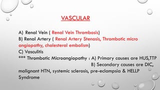 Overview of acute kidney injury (aki) | PDF
