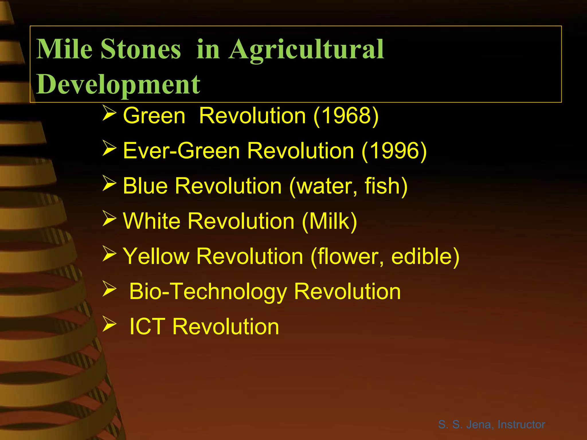 Overview of agril production system | PPT
