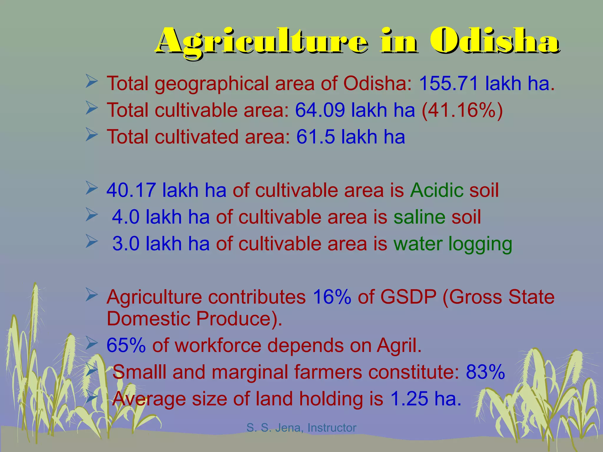 Overview of agril production system | PPT