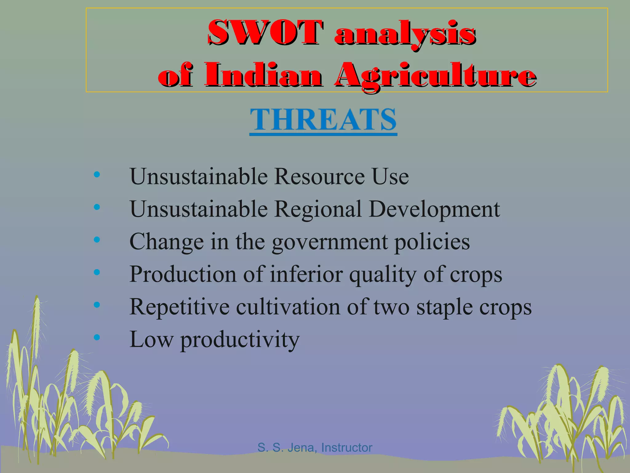 Overview of agril production system | PPT
