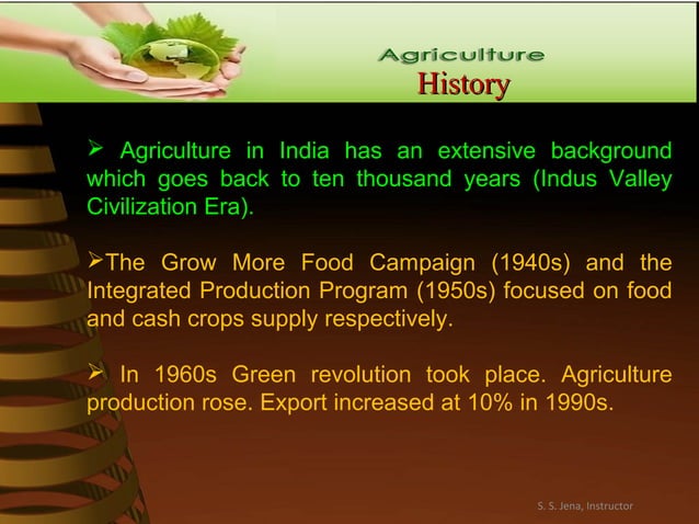 Overview of agril production system | PPT | Agriculture | Industries