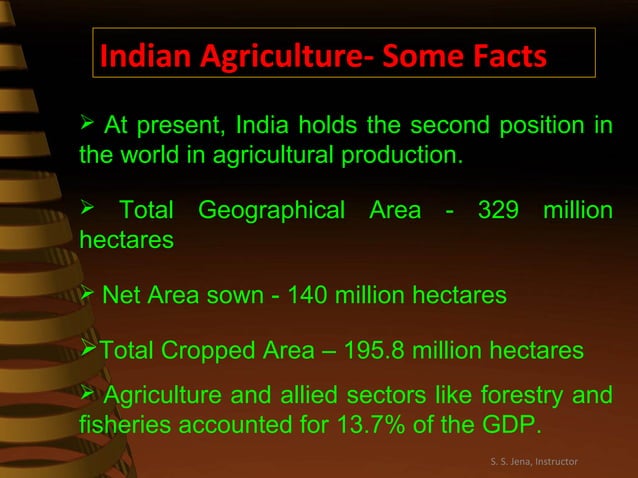 Overview of agril production system | PPT | Agriculture | Industries