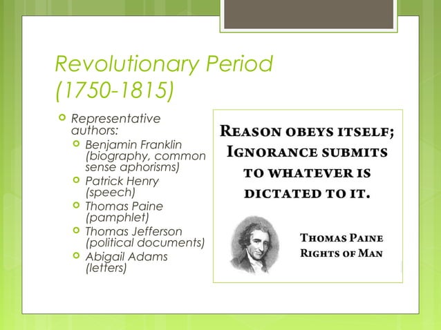 Overview of Early American Literature (English 244) | PPT | Poetry ...