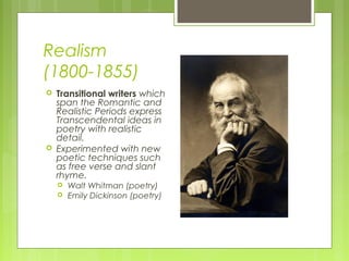 Overview of Early American Literature (English 244) | PPT