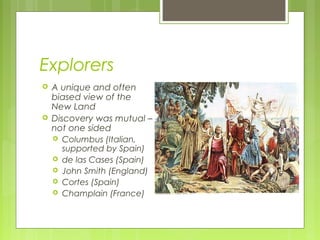 Overview of Early American Literature (English 244) | PPT