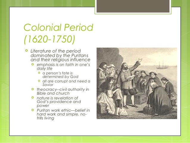 Overview of Early American Literature (English 244)