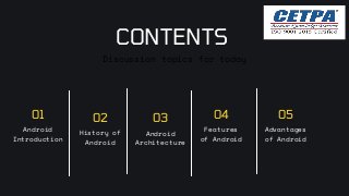 Overview of Android | PPTX