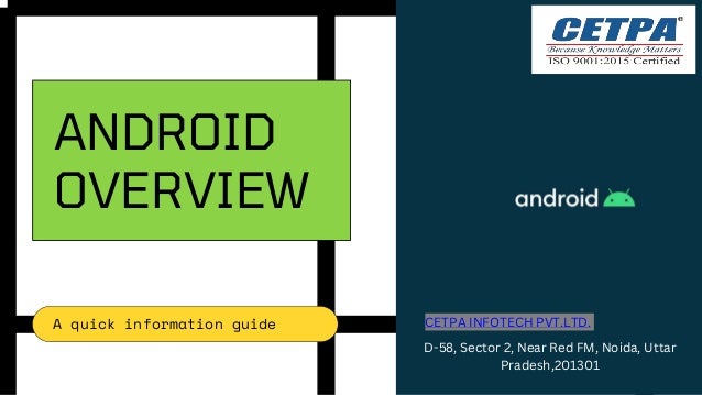 Overview of Android | PPTX