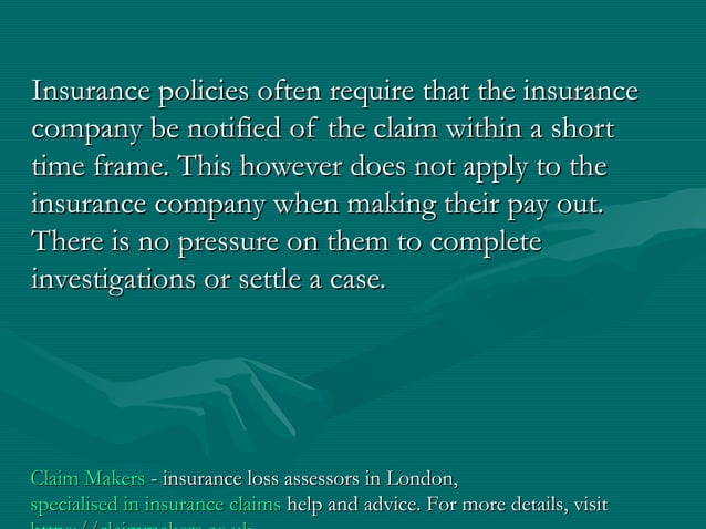 Overview of an loss assessor and insurance assessor | PPT