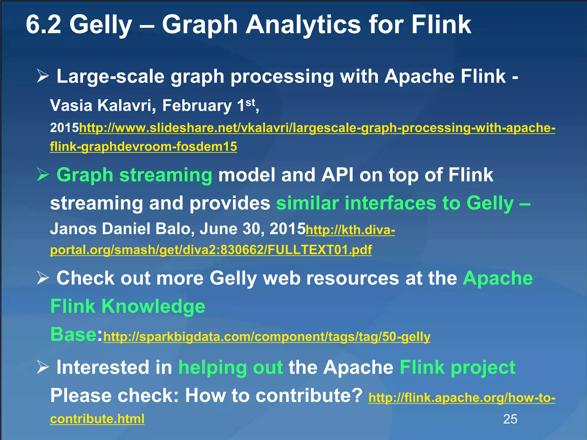 Overview of Apache Flink: Next-Gen Big Data Analytics Framework | PPT