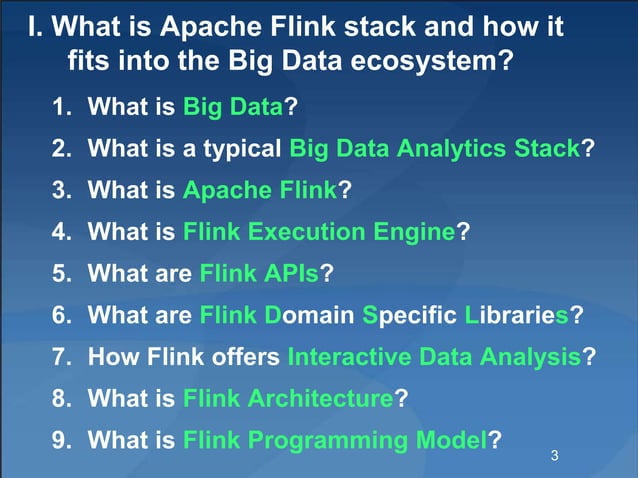 Overview of Apache Flink: Next-Gen Big Data Analytics Framework | PPT