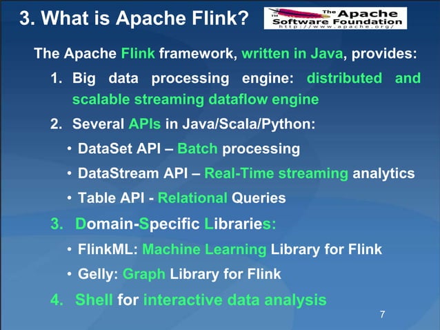 Overview of Apache Flink: Next-Gen Big Data Analytics Framework | PPT