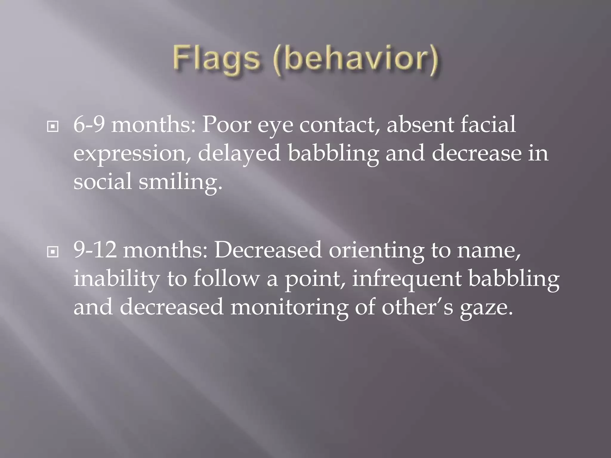 Overview of Autism Spectrum Disorders | PPTX