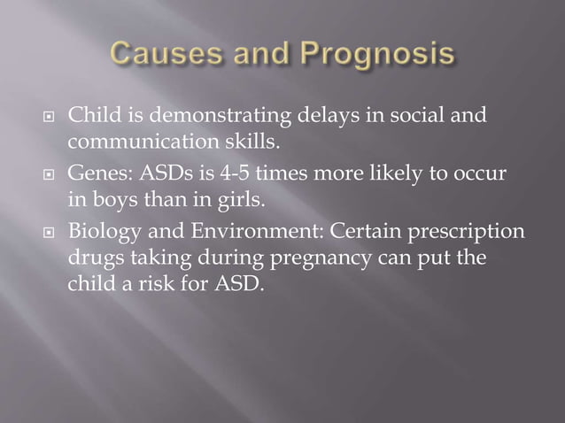 Overview of Autism Spectrum Disorders | PPT