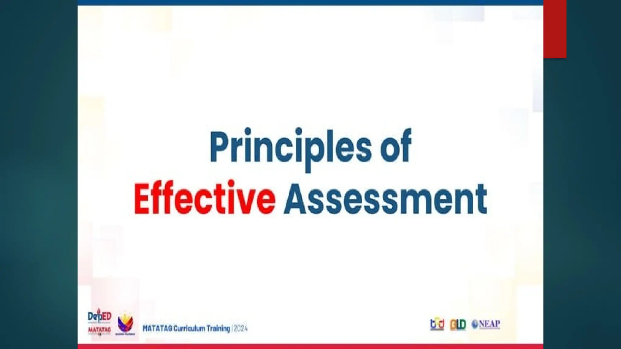 Overview of AsSessment POWERPOINT PRESENTATION | PPT
