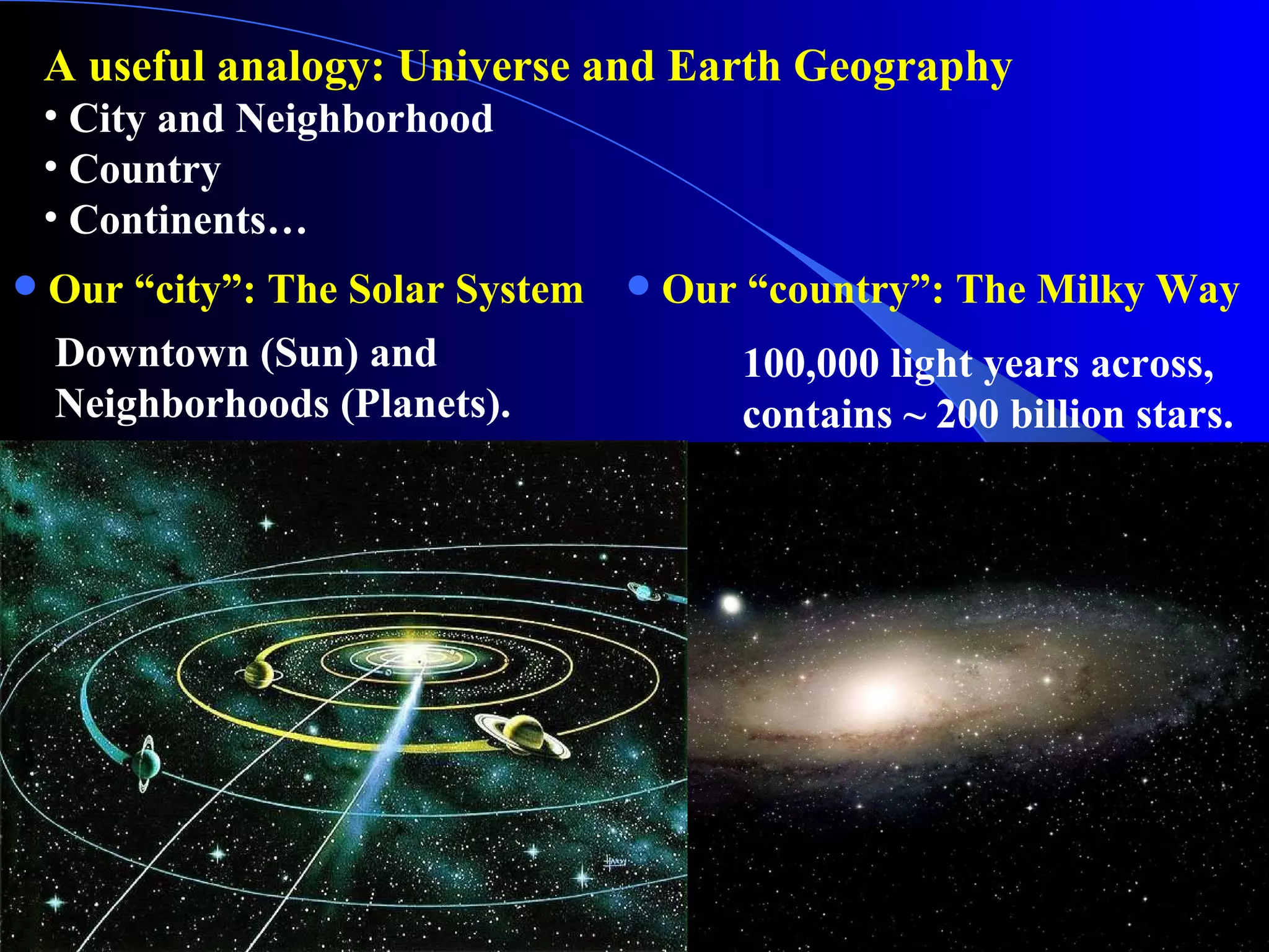 Overview Of Astronomy | PPT