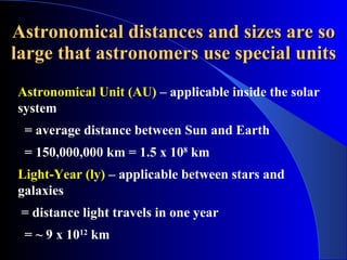 Overview Of Astronomy1 | PPT