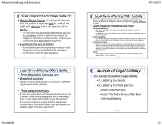 Overview of Auditing PPT.pdf And Auditing tips for maximizing intrest | PDF