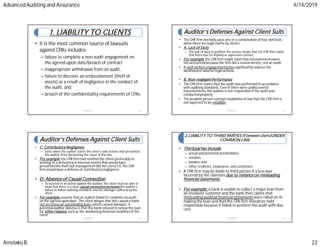 Overview of Auditing PPT.pdf And Auditing tips for maximizing intrest | PDF