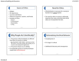 Overview of Auditing PPT.pdf And Auditing tips for maximizing intrest | PDF