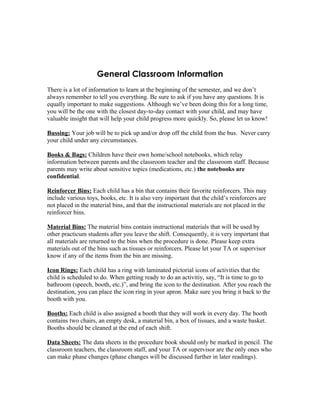 Overview of autism and WoodsEdge | DOC