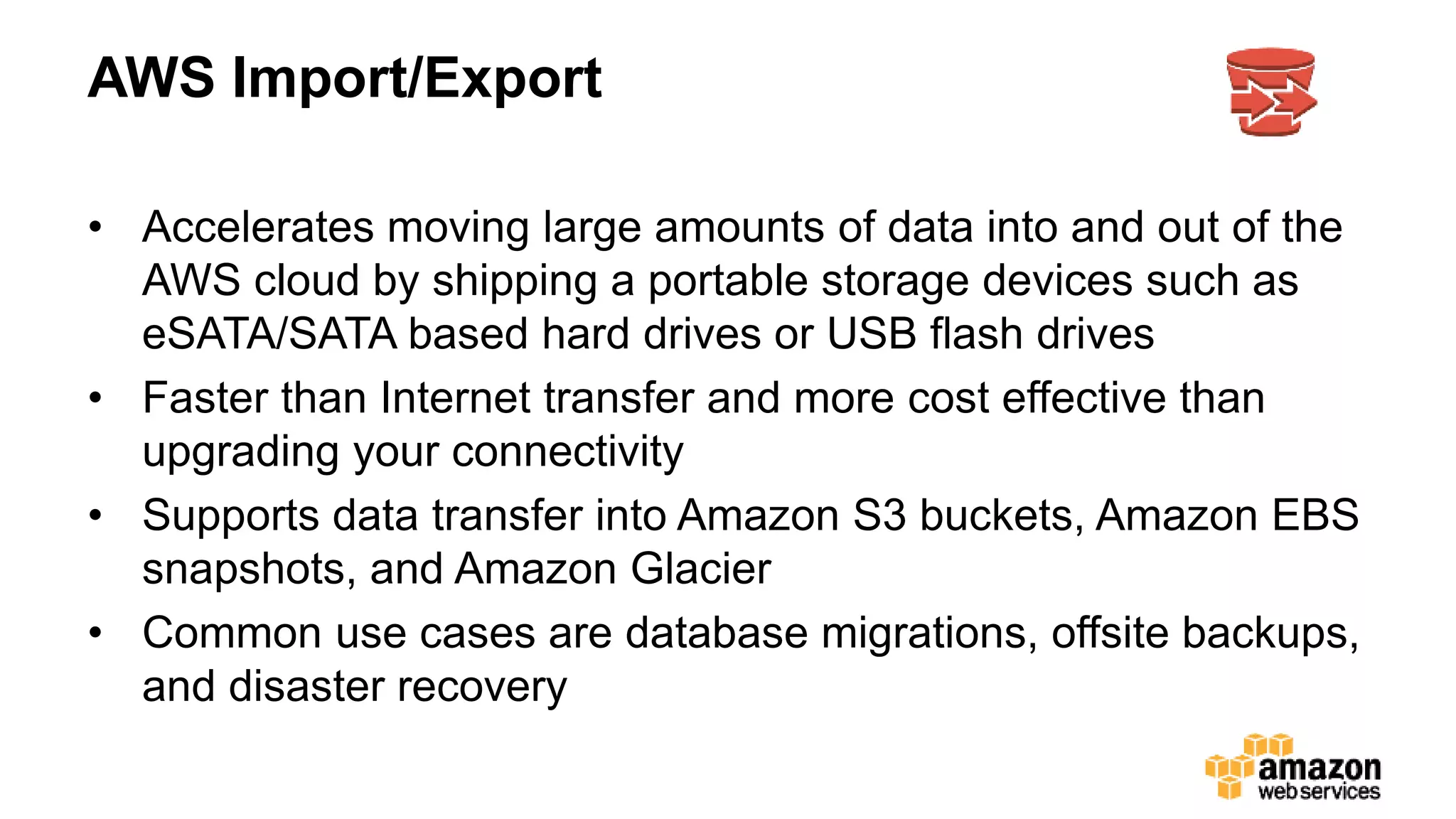 Almacenamiento en la nube con AWS | PPTX | Cloud Computing | Internet