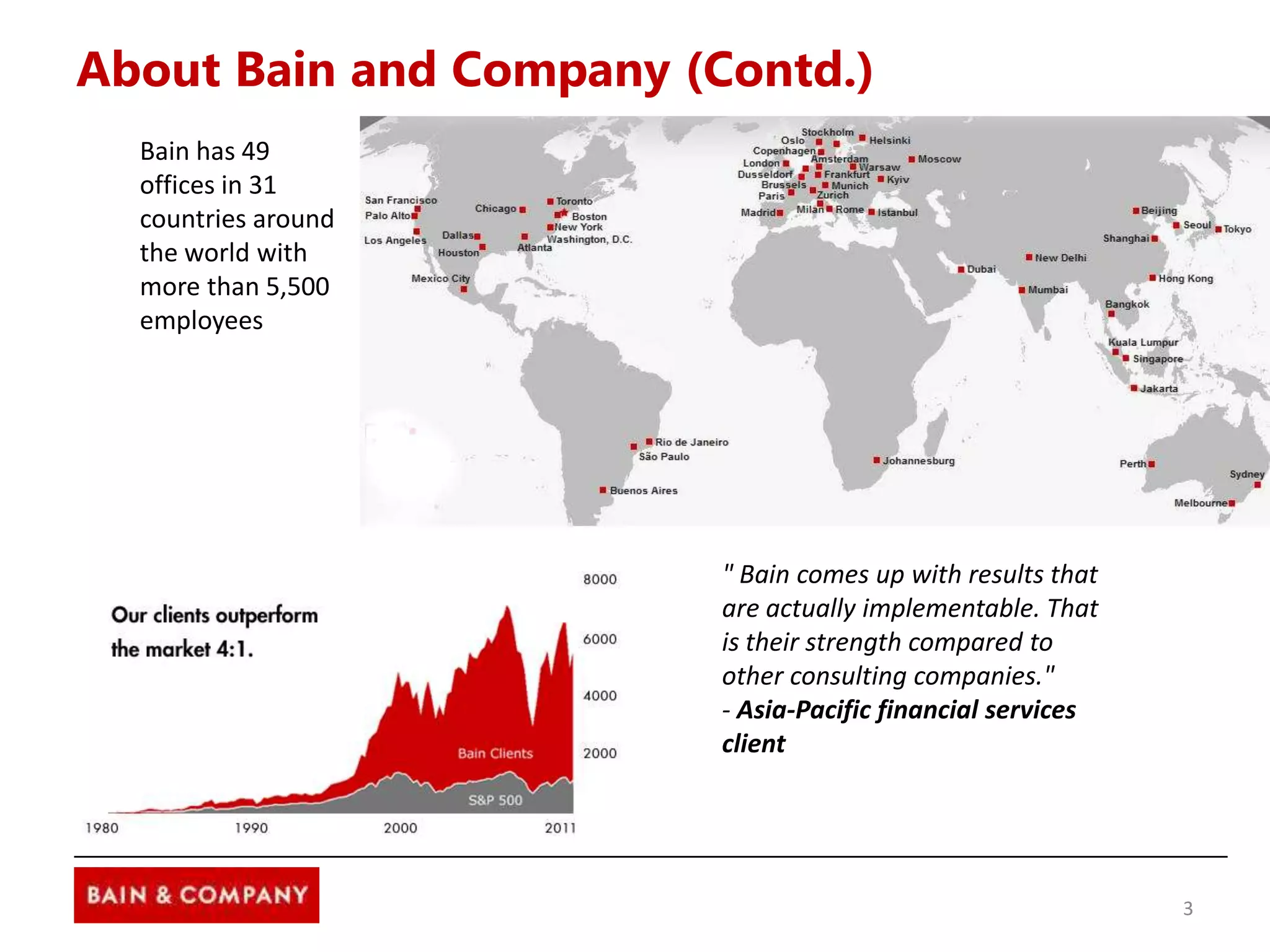 Overview of bain & company | PPTX