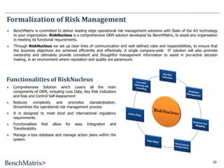 Overview Of Benchmatrix Products And Services | PDF