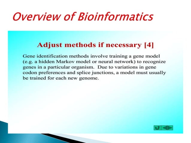 Overview of bioinformatics | PPTX