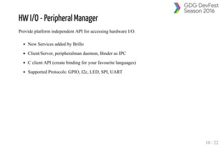 Overview of Brillo (Android Things) | PDF | Operating Systems | Computer Software and Applications