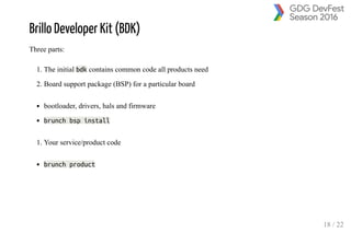 Overview of Brillo (Android Things) | PDF | Operating Systems | Computer Software and Applications