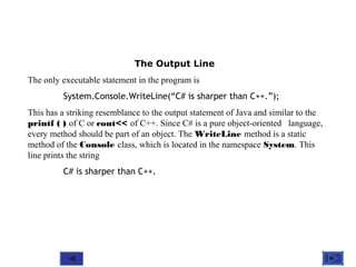 Overview of c# | PPT