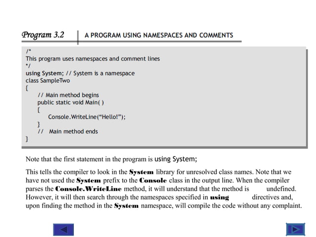 Overview of c# | PPT