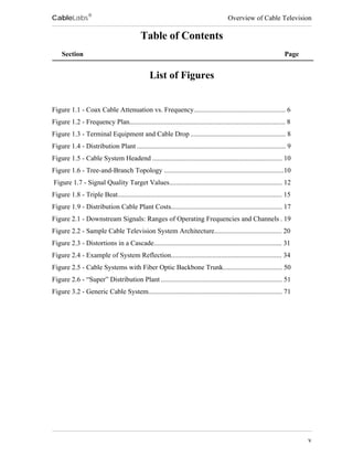 Overview of cable television | PDF