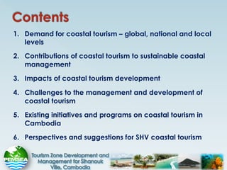 Overview of Cambodia's Coastal Tourism, Its Benefits and Impacts | PDF