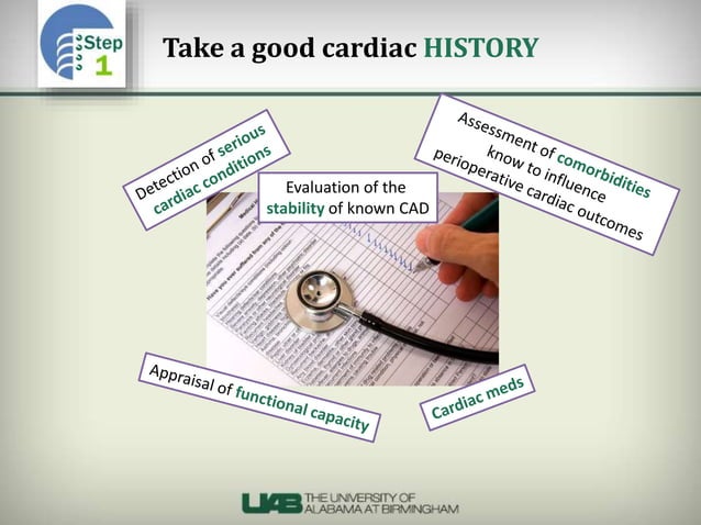 Overview of preoperative cardiac risk assessment | PPTX