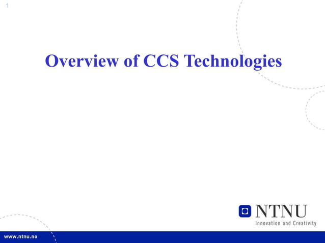overview of materials and processes for CCS technologies 2 | PPT