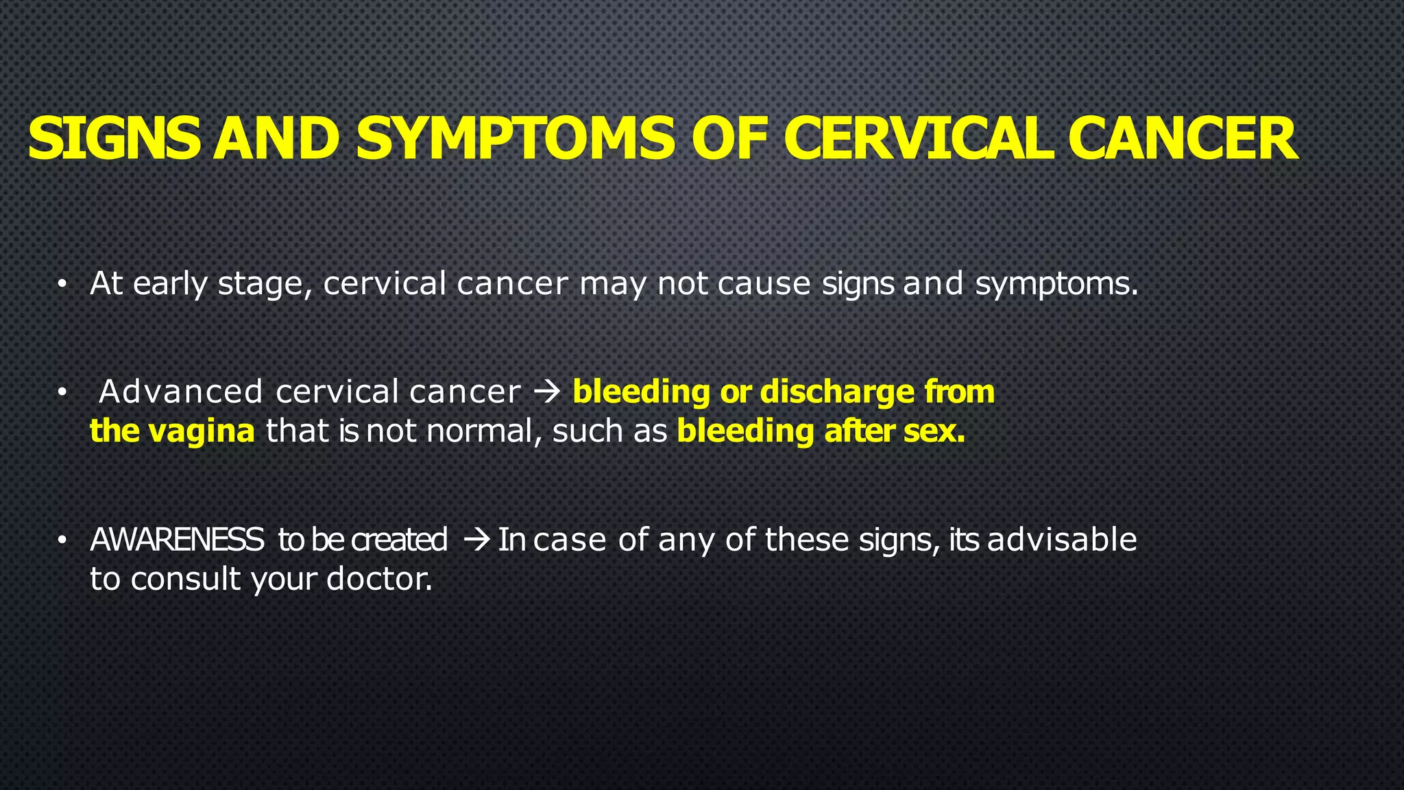 It is High Time Indian doctors focus on Pubic Awareness Cervical Cancer ...