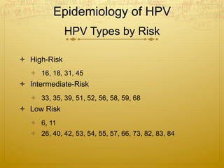 Overview of Cervical Cancer and HPV | PDF