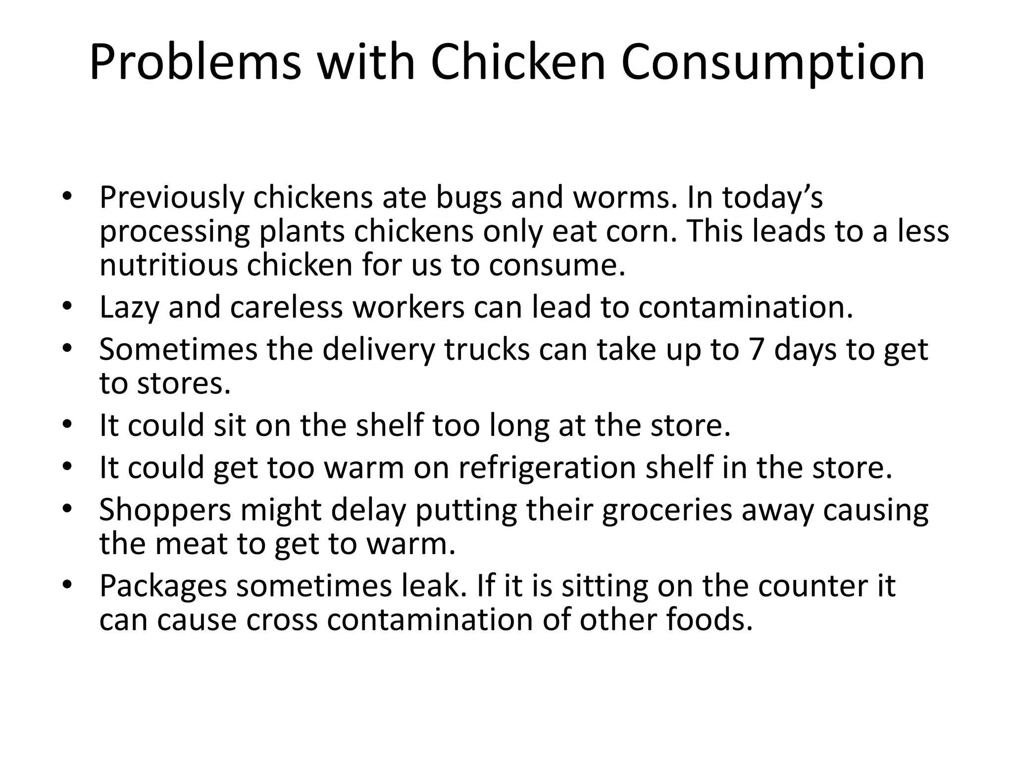 Overview of chicken farm to plate 093011 | PPTX